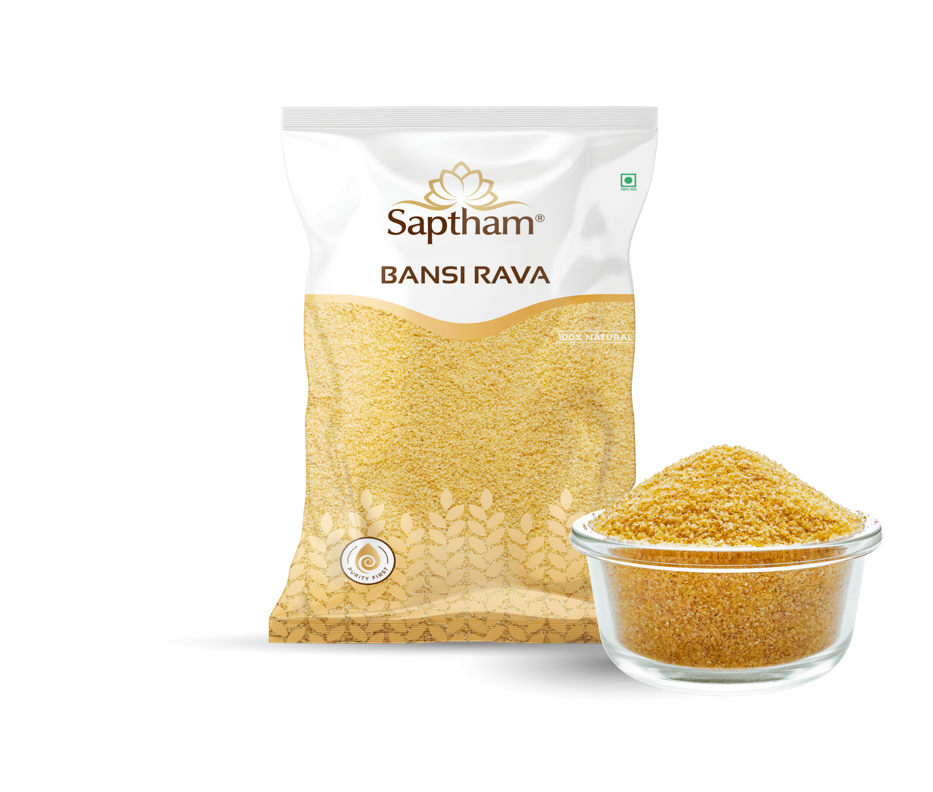 Shop Bansi Rava Online - Top Quality at Saptham
