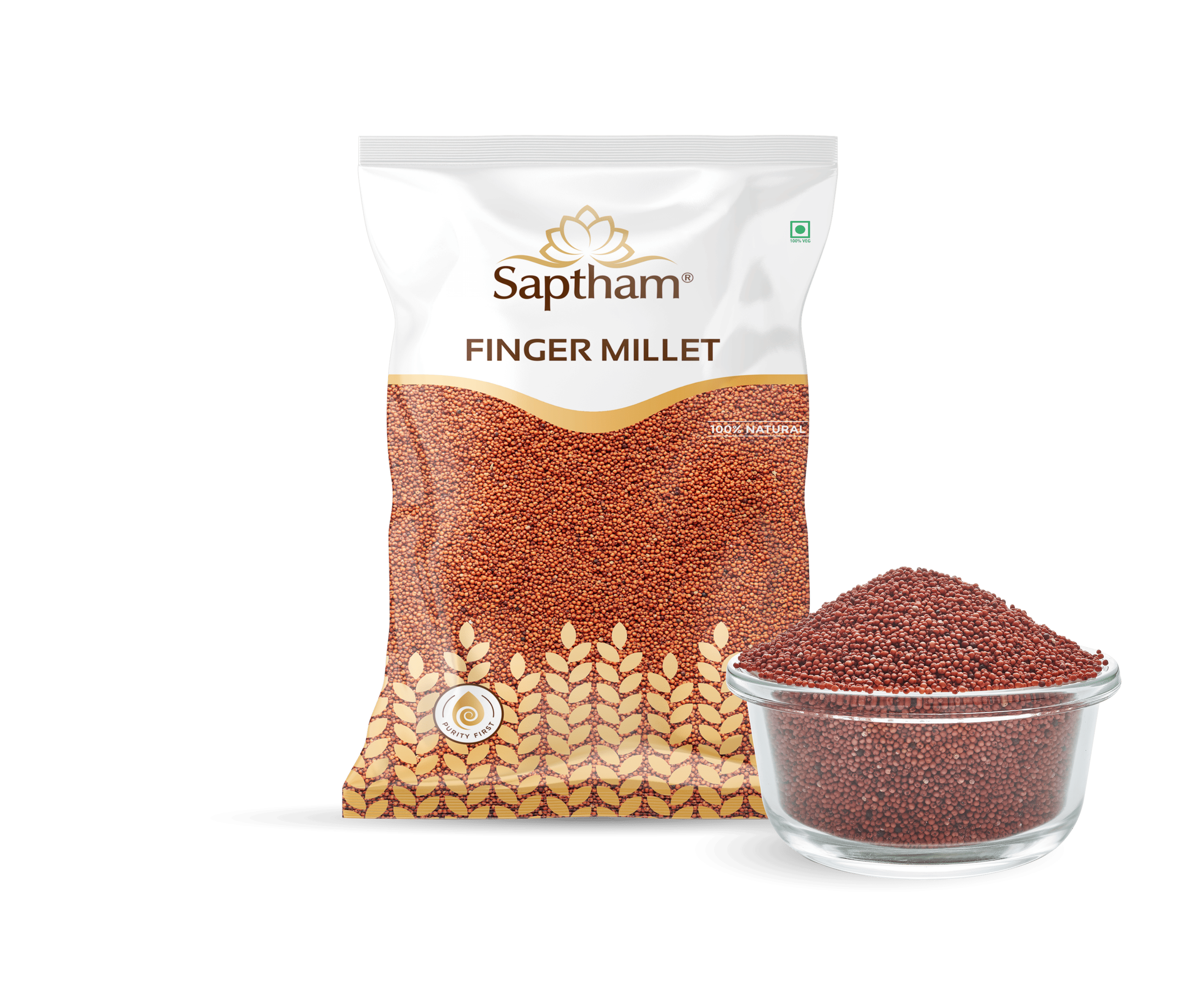 Buy Finger Millet in Bengaluru - Top Quality Online at Saptham