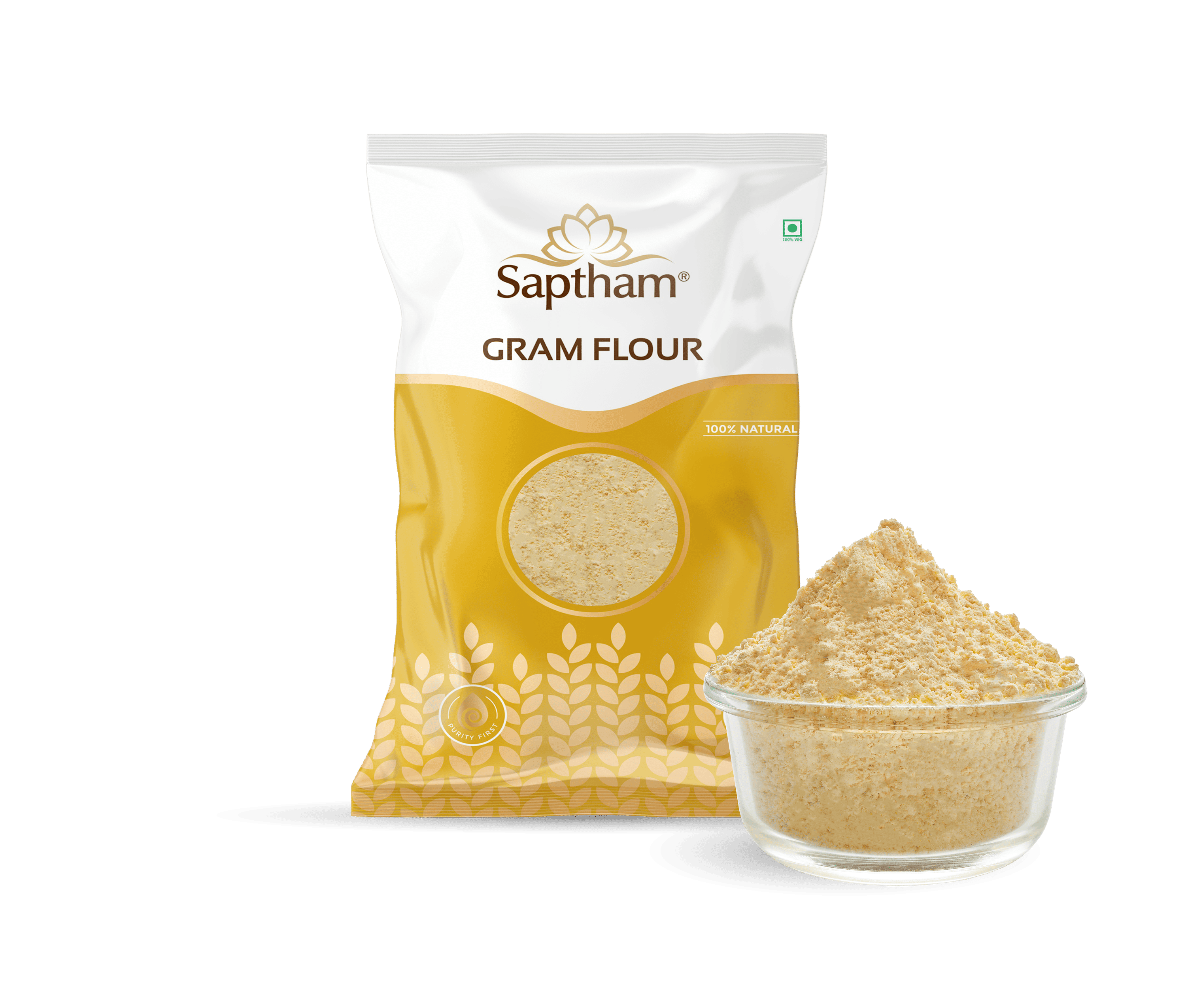 Shop Gram Flour Online - Top Quality at Saptham
