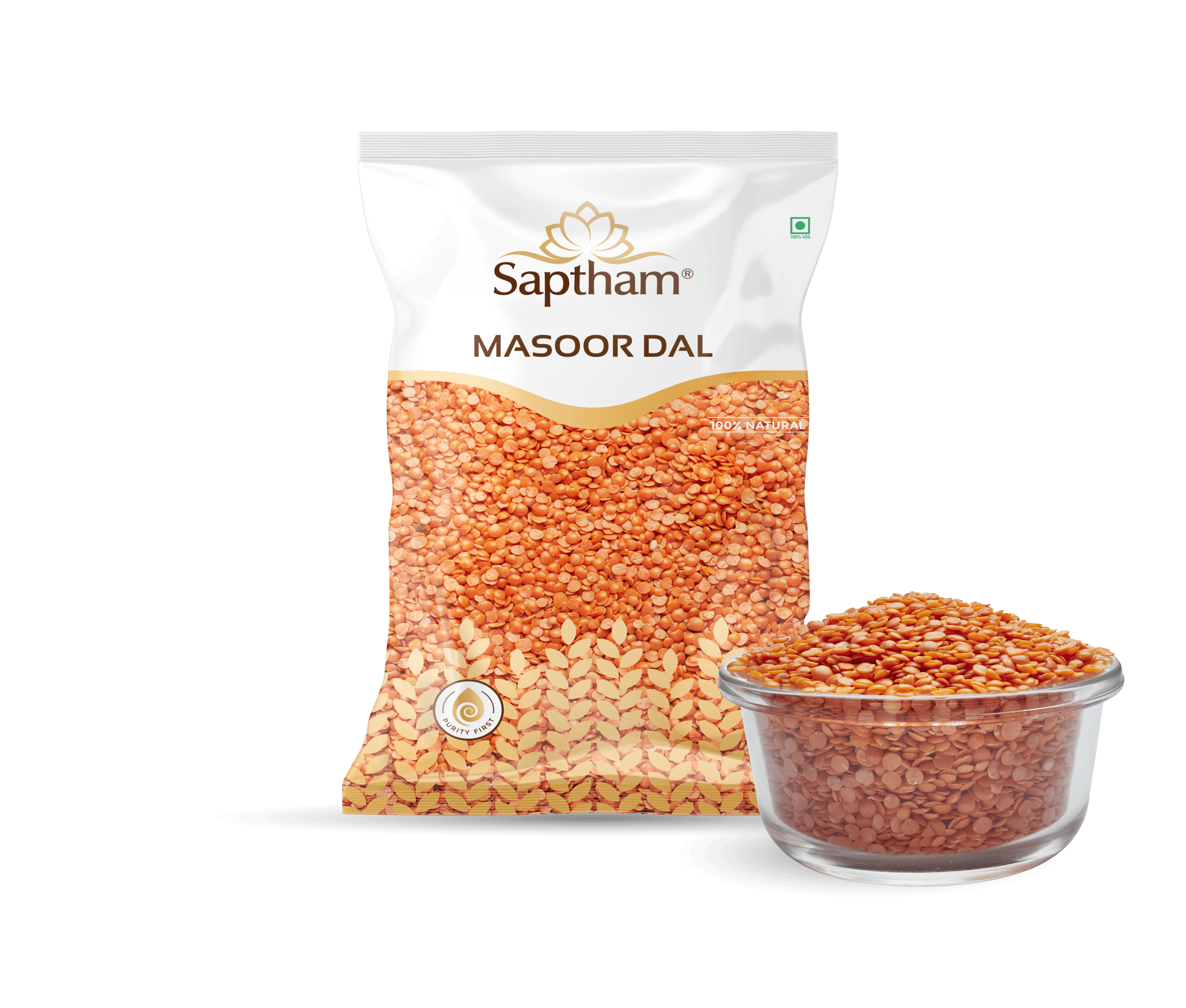 Shop Masoor Dal Online - Best Quality at Saptham