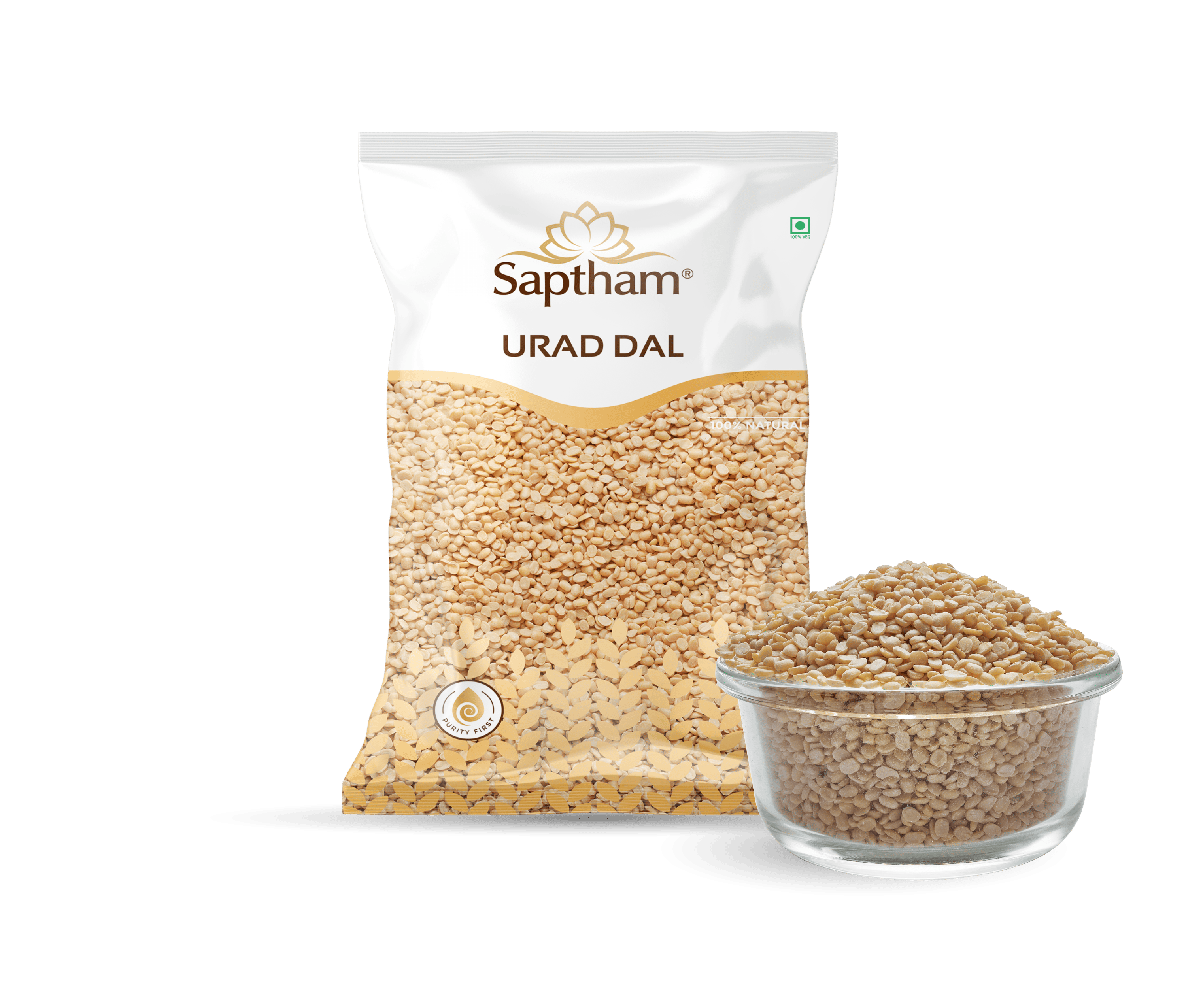 Buy Urad Dal in Bengaluru - Best Quality Online at Saptham