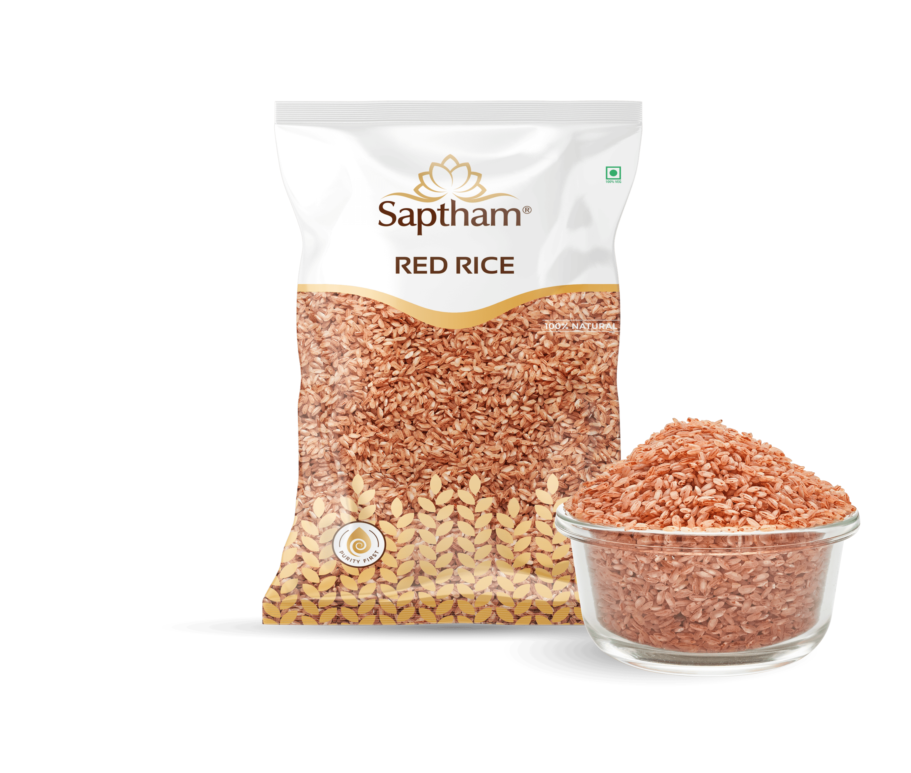 Shop Red Rice Online - Pure Quality at Saptham