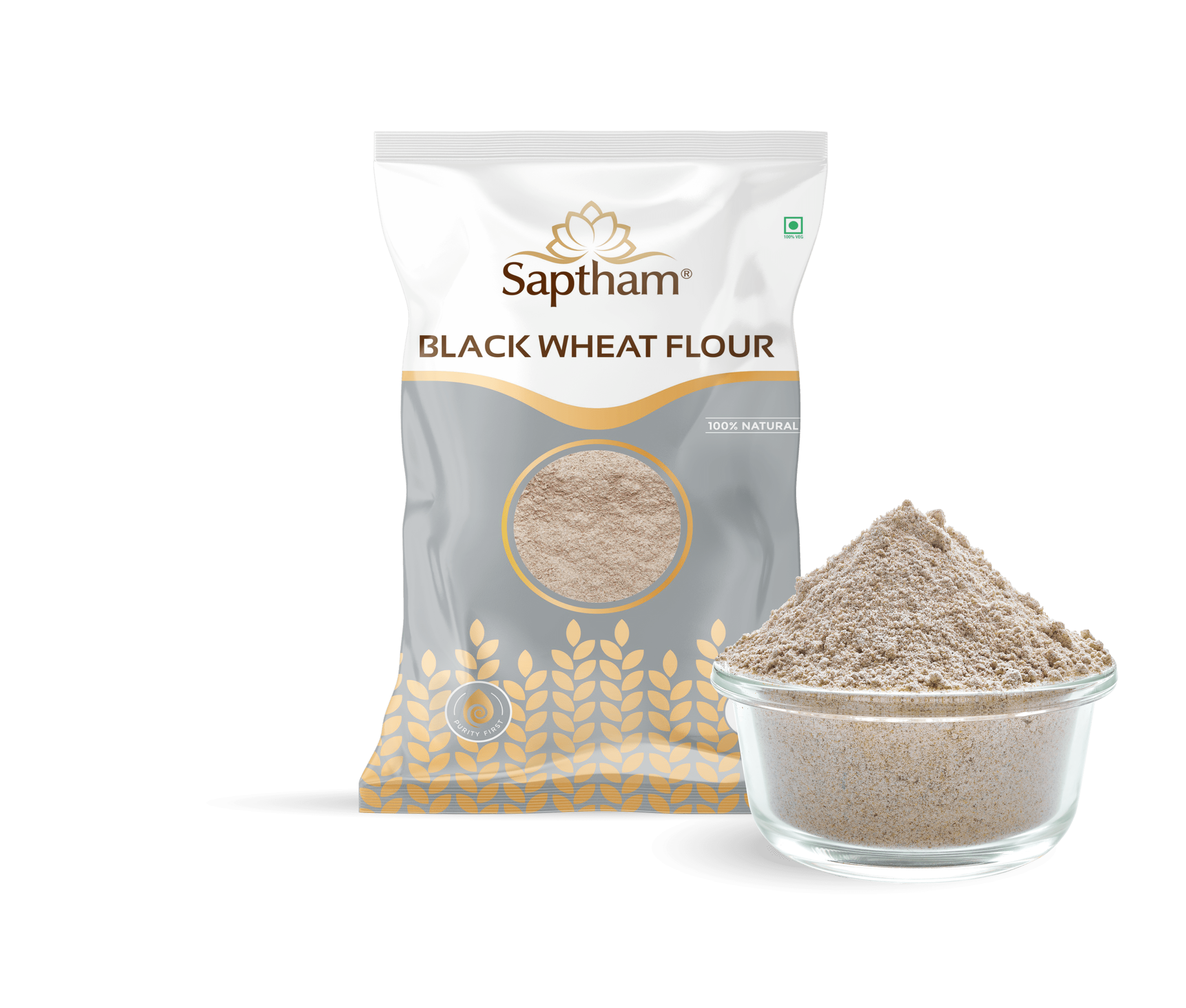 Shop Black Wheat Flour Online - Top Quality at Saptham